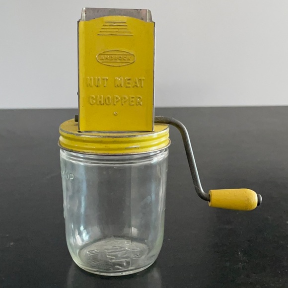 Vintage | Kitchen | Vintage Androck Nut Meat Chopper Yellow | Poshmark